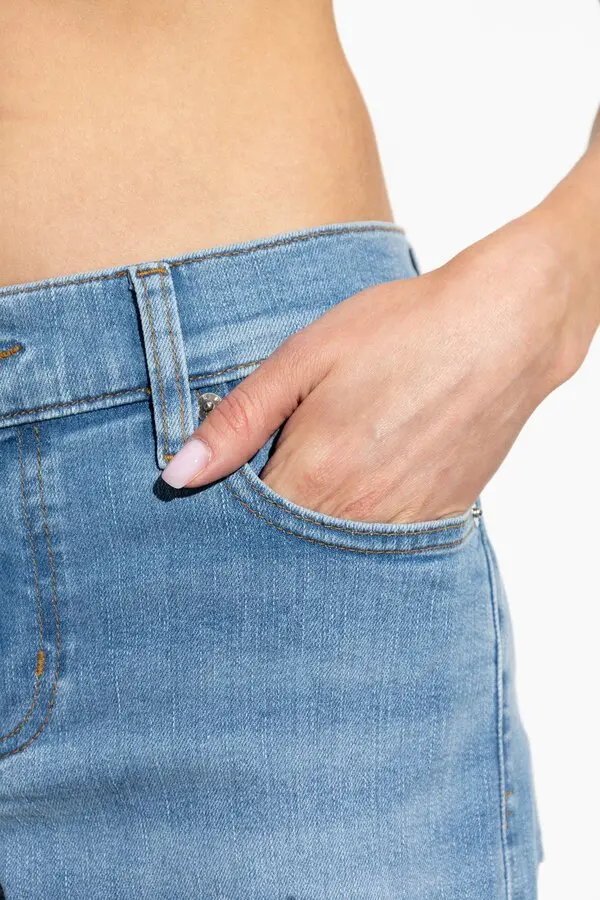 FRAME Le Slim Palazzo Jeans - Blue