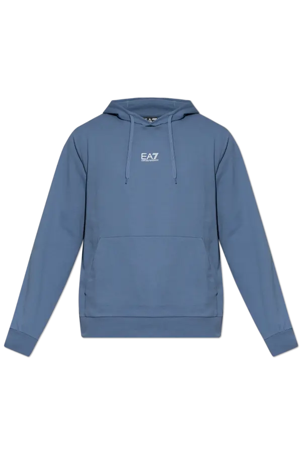 EA7 Cotton Sweatshirt - Blue