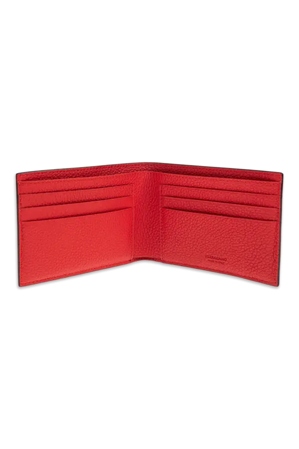 FERRAGAMO Monogram Wallet - Grey