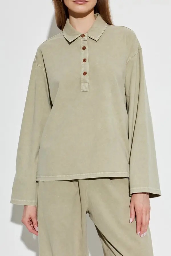 The Upside Rhea Polo Shirt Cotton - Green