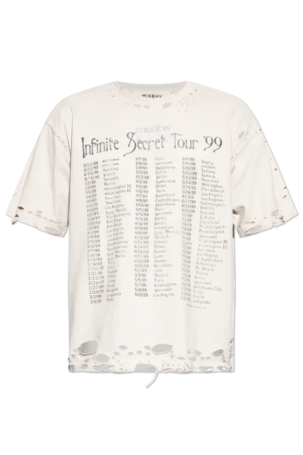 MISBHV T-shirt With A Vintage Effect