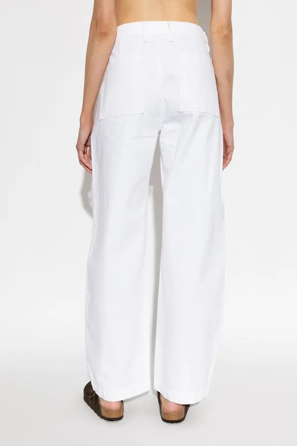 FRAME Straight-leg Jeans - White