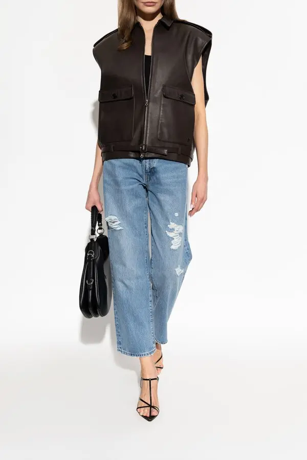 FRAME The Hang Boyfriend Jeans - Blue