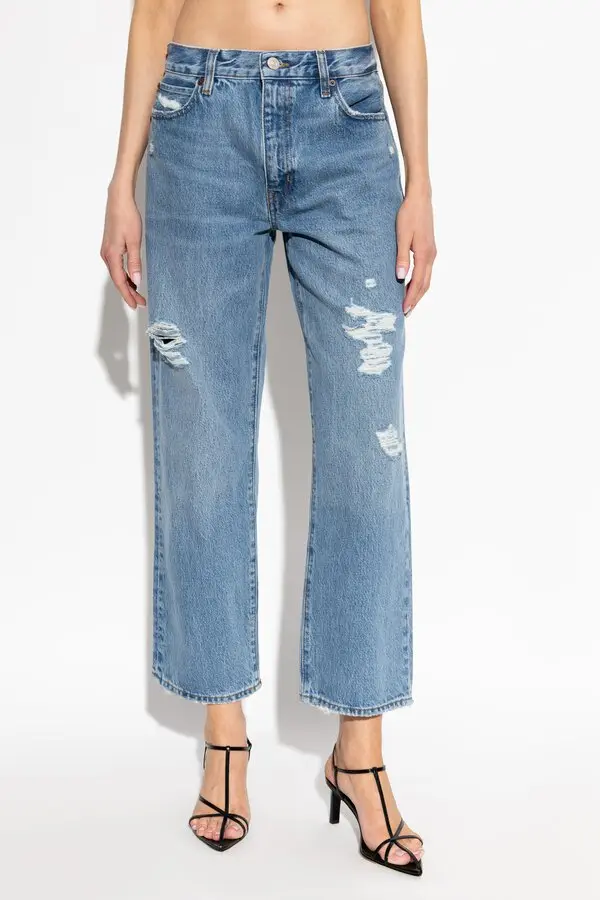 FRAME The Hang Boyfriend Jeans - Blue