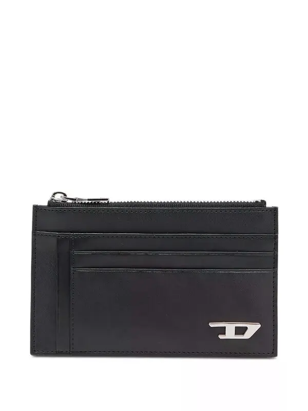 DIESEL® D-logo 2.0 Card Holder - Black