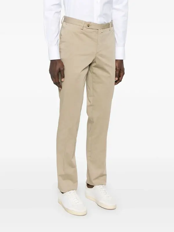 LUIGI BORRELLI Cotton Chino Trousers