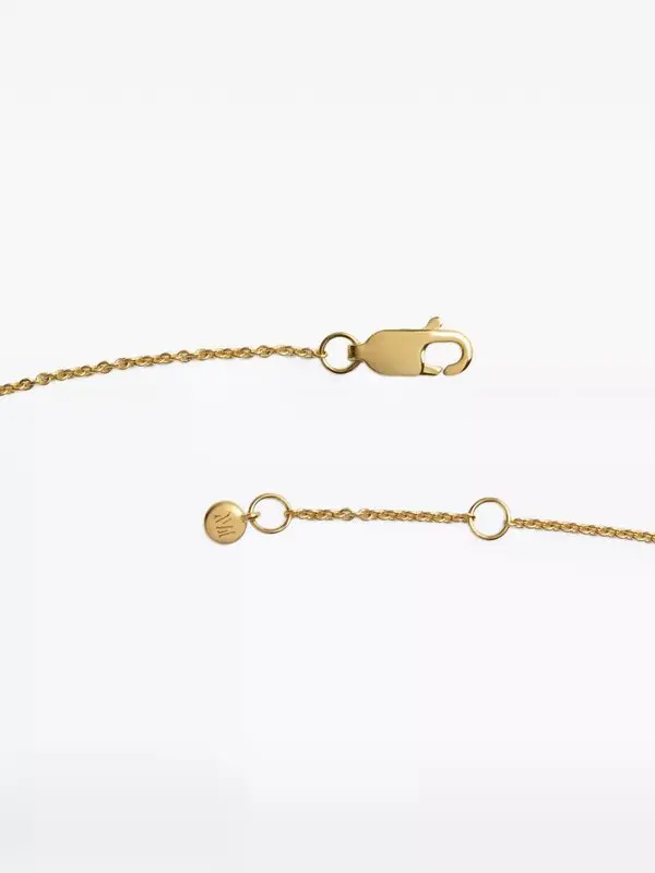 Monica Vinader Gemdrop Onyx Necklace