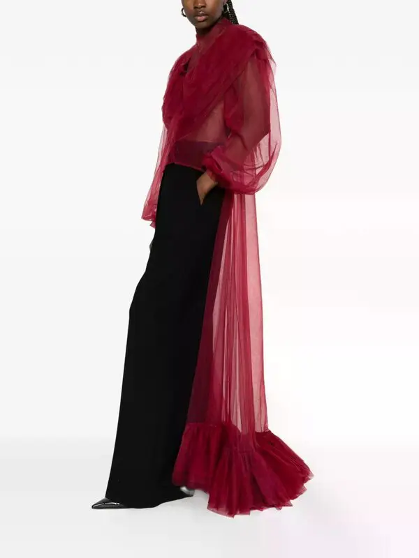 DUNESI Camilla Ruffled Blouse