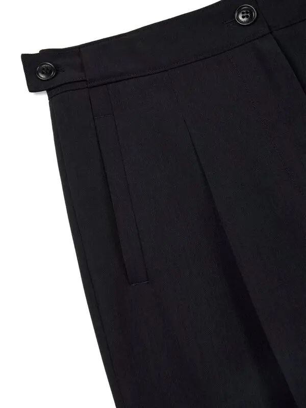 STUDIO TOMBOY Pleated Wide-leg Trousers