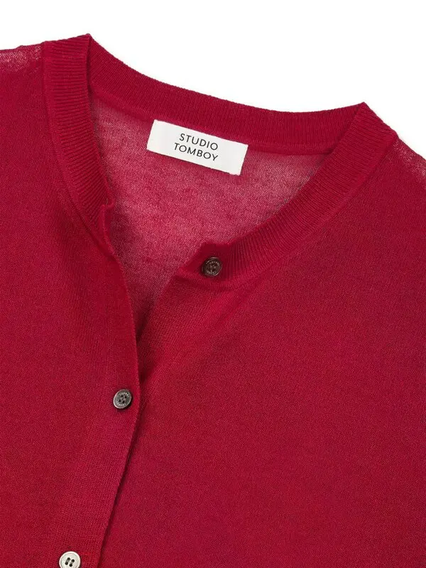 STUDIO TOMBOY Knitted Button-up Cardigan