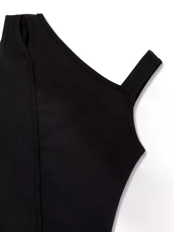 STUDIO TOMBOY Asymmetric Tie-fastening Sleeveless Top