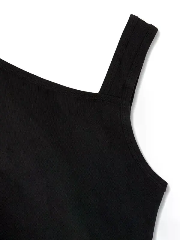 STUDIO TOMBOY Asymmetric Tie-fastening Sleeveless Top