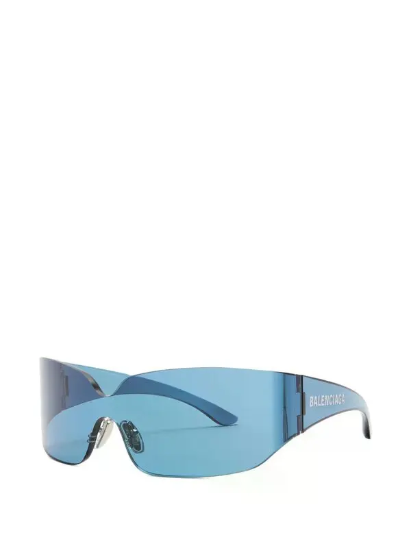 Balenciaga Mono Sunglasses - Blue