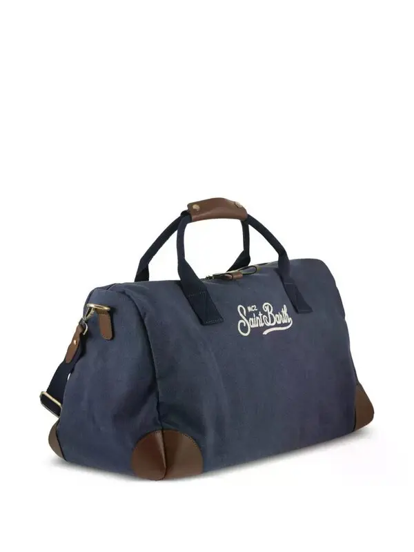 MC2 SAINT BARTH Embroidered Logo Tote Bag