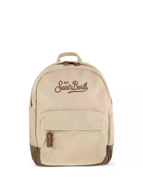 MC2 SAINT BARTH Embroidered Logo Backpack