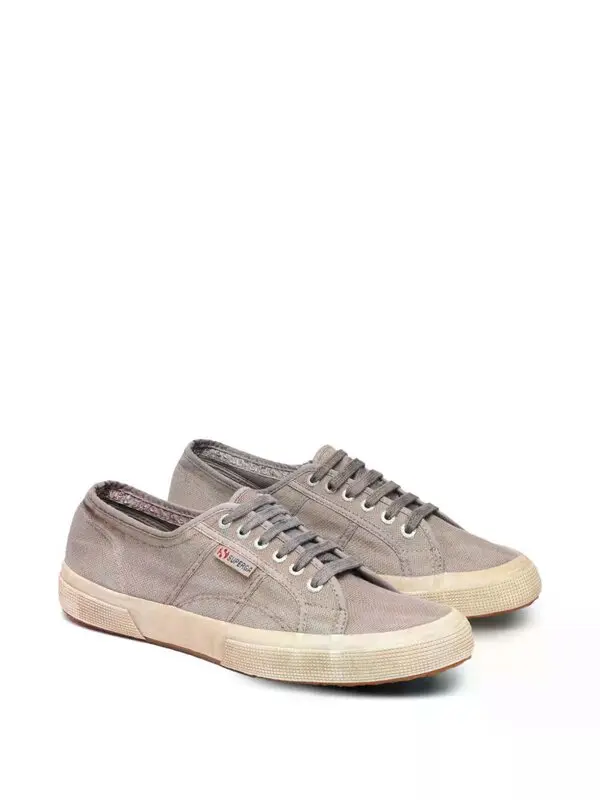 Superga 2750 Cotton-canvas Dyed Sneakers - Grey
