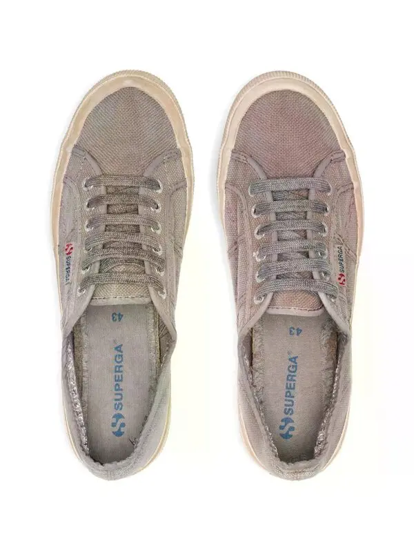 Superga 2750 Cotton-canvas Dyed Sneakers - Grey