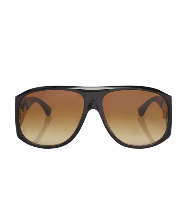 Chloé Oversized Logo Sunglasses - Brown