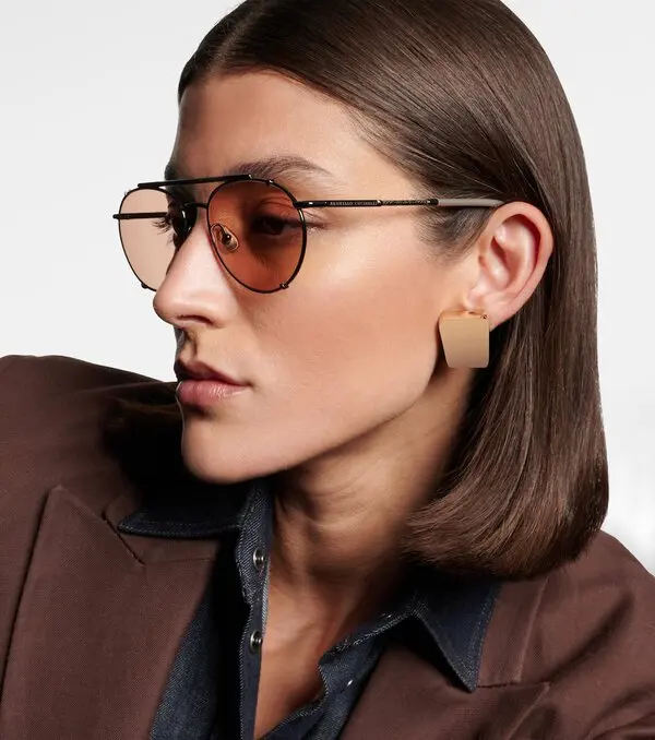 Brunello Cucinelli Aviator Sunglasses