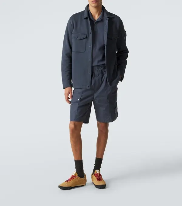 Stone Island Cotton Fleece Shirt