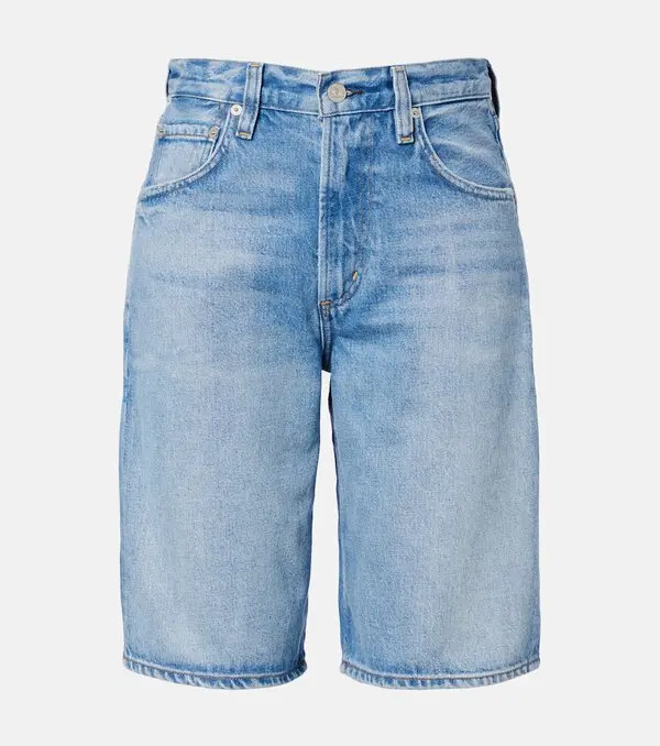Citizens Of Humanity Court Denim Bermuda Shorts - Blue