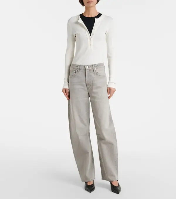 Citizens Of Humanity Miro Long Barrel-leg Jeans
