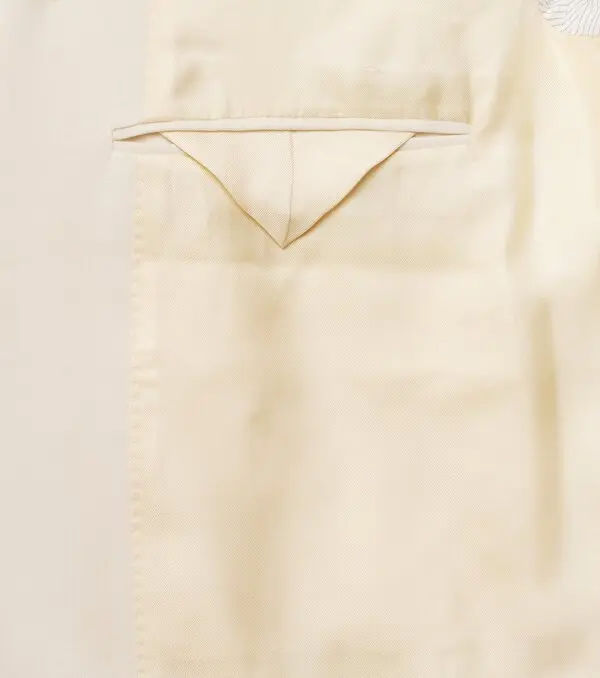 UMIT BENAN Pietro Silk And Cotton-blend Suit Jacket
