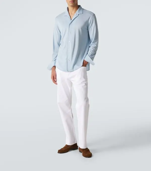 UMIT BENAN Franco Silk Shirt