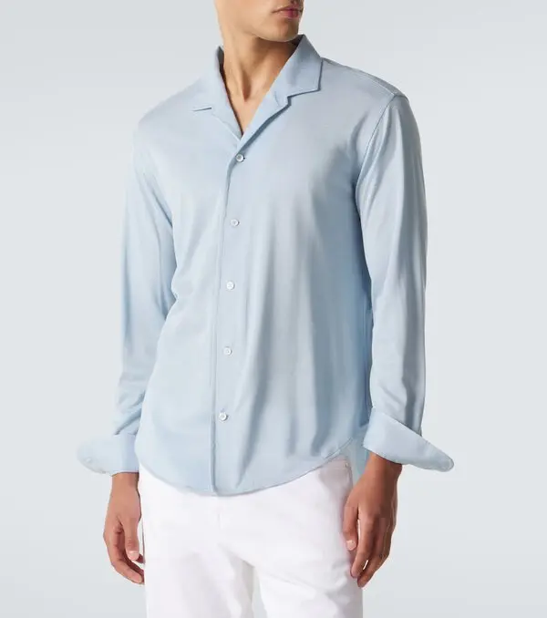UMIT BENAN Franco Silk Shirt
