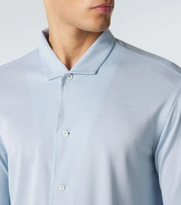 UMIT BENAN Franco Silk Shirt