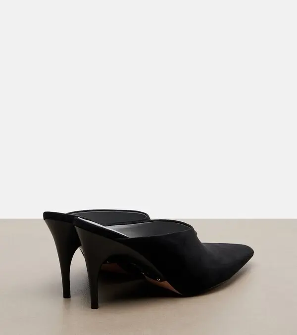 Balenciaga Duchesse Suede Mules