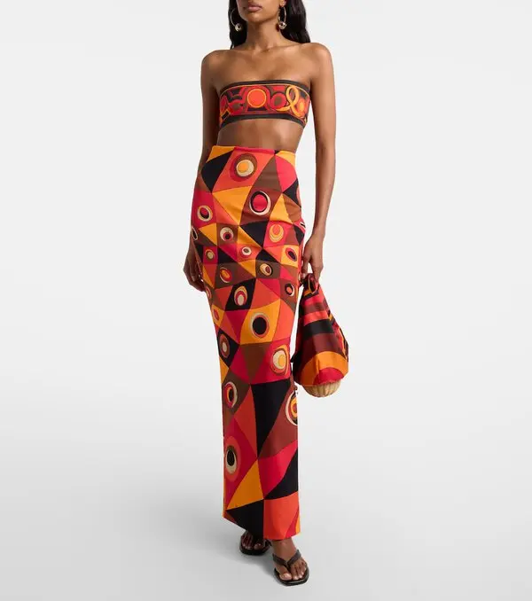 Emilio Pucci Cotton Bandeau Top