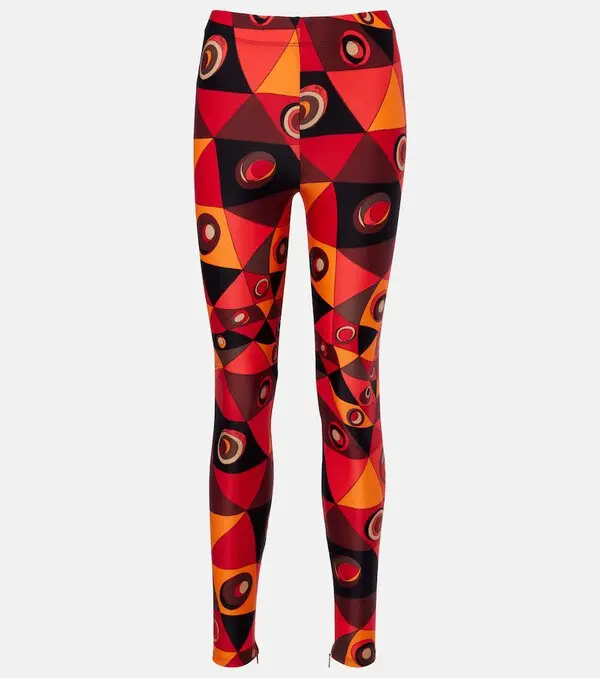 Emilio Pucci Manuba Leggings - Orange