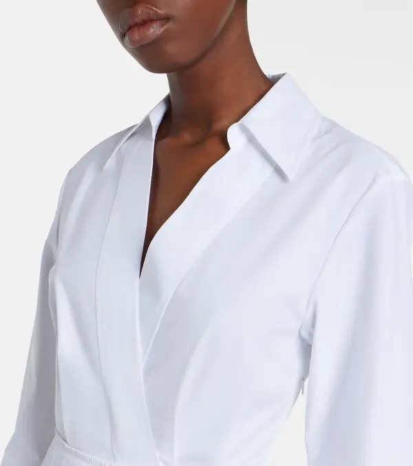JOSEPH Kathe Cotton Poplin Midi Dress