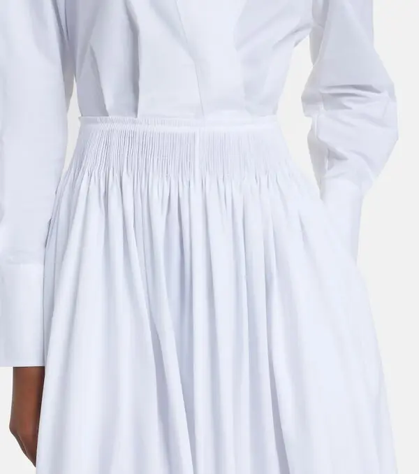 JOSEPH Kathe Cotton Poplin Midi Dress