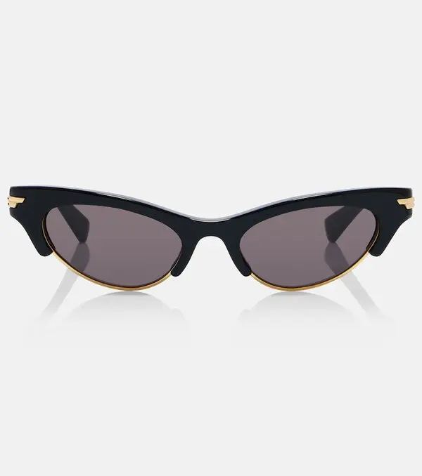 Bottega Veneta Cat-eye Sunglasses - Black