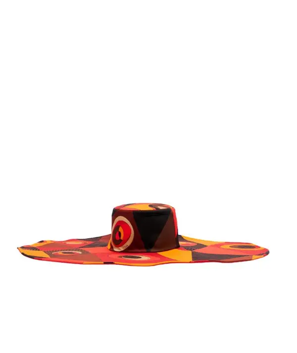 Emilio Pucci Manuba Reversible Cotton Hat - Multicoloured