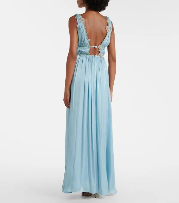 Costarellos Embellished Gown