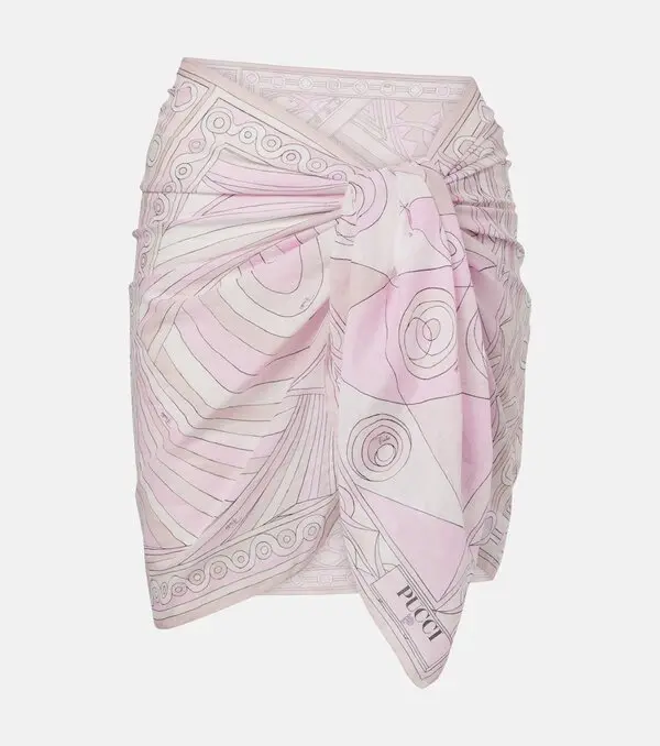 Emilio Pucci Occhi Cotton Beach Cover-up