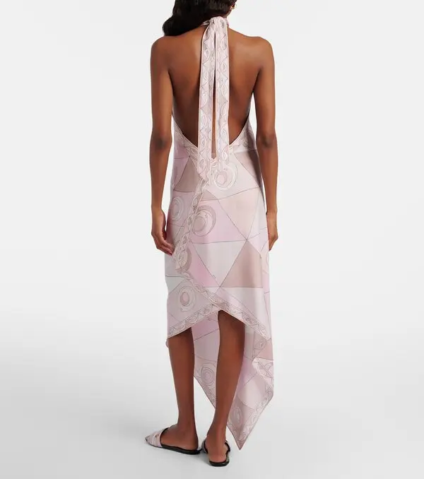 Emilio Pucci Silk Twill Maxi Dress
