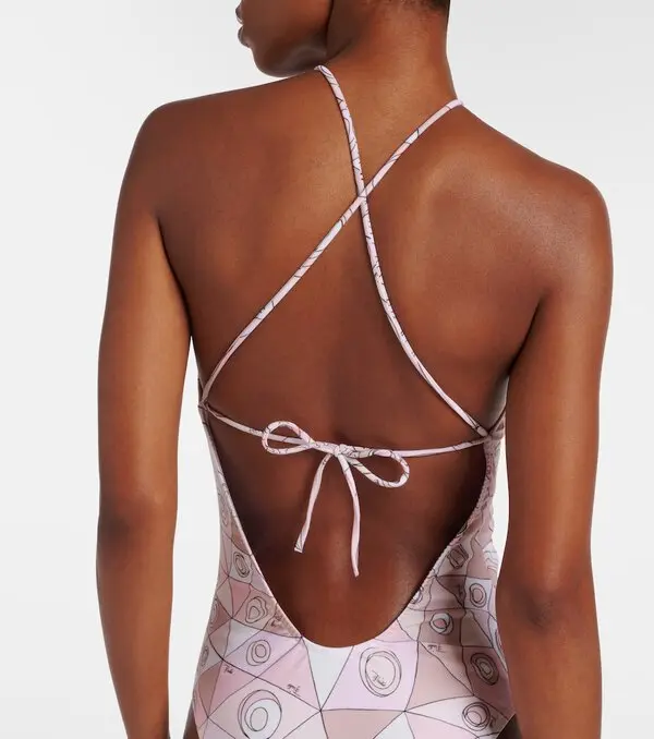 Emilio Pucci Occhi Open-back Swimsuit