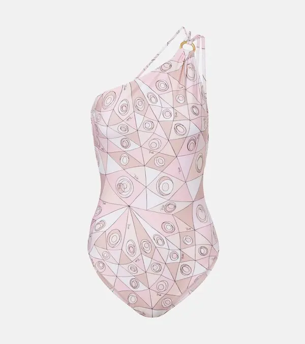 Emilio Pucci Occhi One Piece Swimsuit - Pink