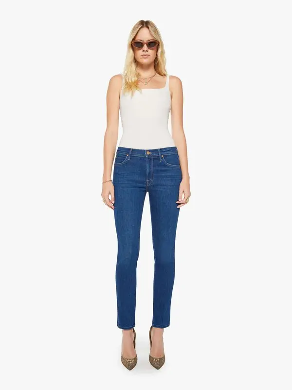 MOTHER The Rascal Skimp Jeans - Blue