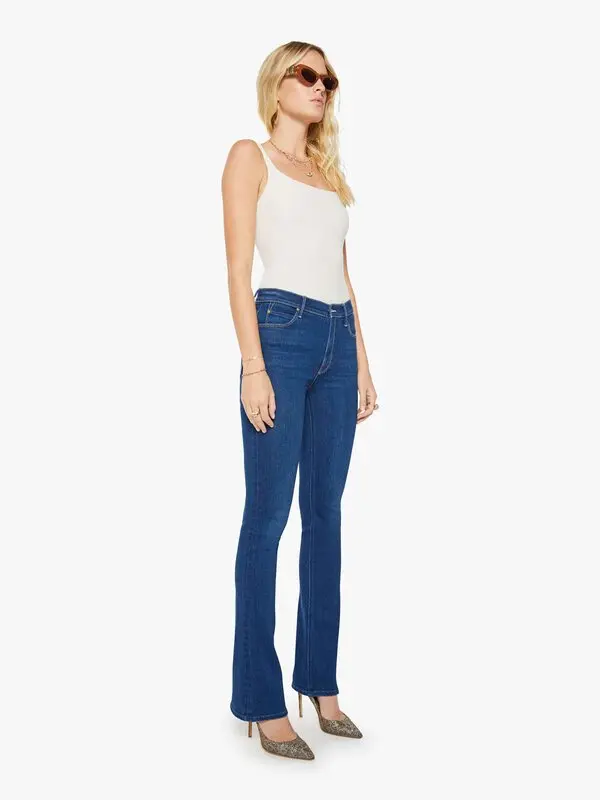 MOTHER The Runaway Pinkies Up! Jeans - Blue