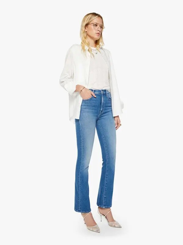 MOTHER The Hustler Skimp Kissing The Caddy Jeans - Blue
