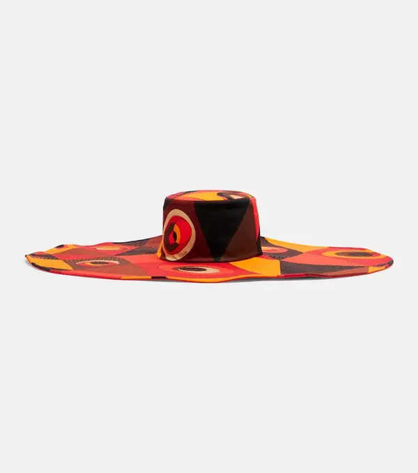 Emilio Pucci Reversible Cotton Hat - Multicoloured