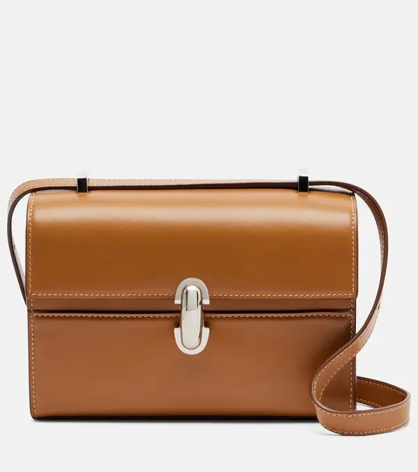 Savette Symmetry 19 Leather Crossbody Bag