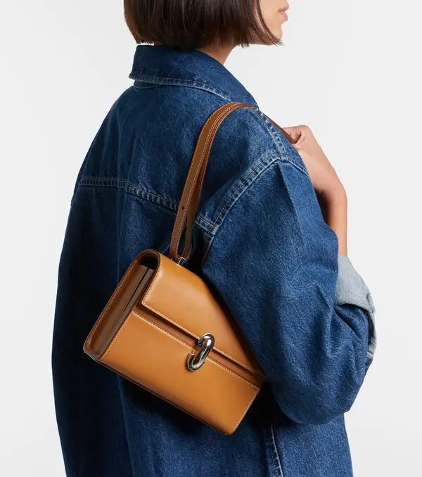 Savette Symmetry 19 Leather Crossbody Bag