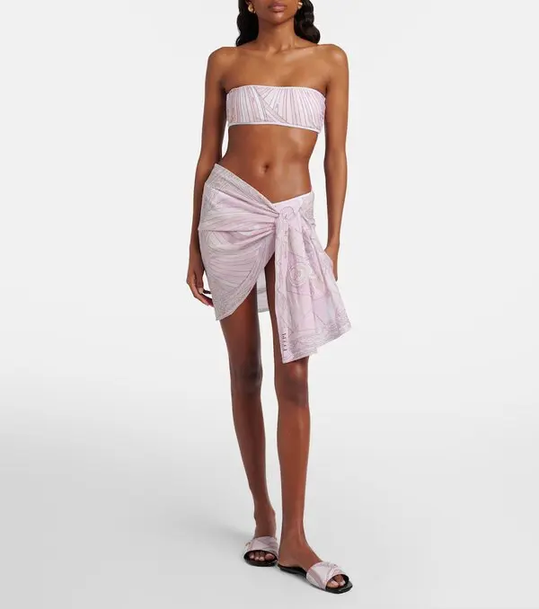 Emilio Pucci Occhi Cotton Beach Cover-up