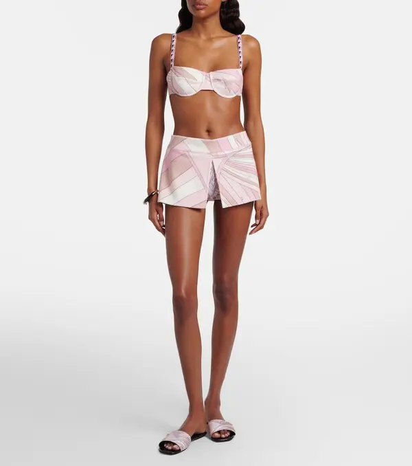 Emilio Pucci Iride Bikini Top